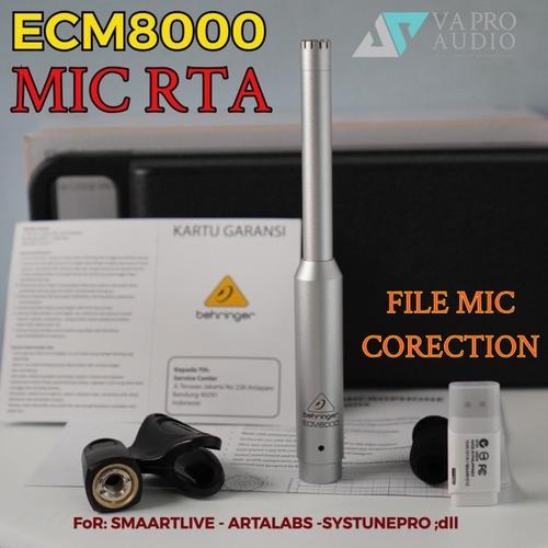 Jual Behringer ecm 8000 mic rta condenser lengkap fie kalibrasi - Kota ...
