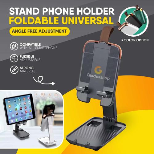 Jual Phone Holder Stand Lipat Universal For Handphone Ipad Tablet ...