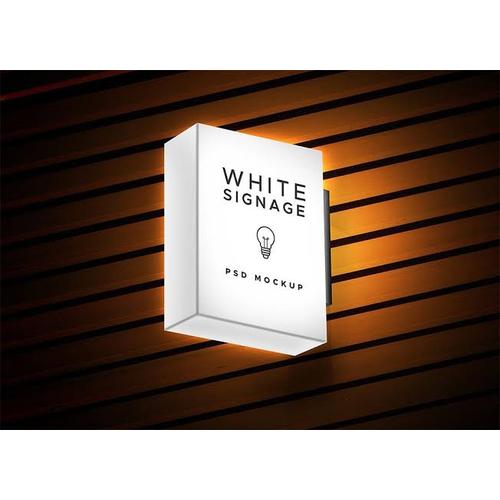 Jual Neon Box light box Akrilik LED 40x40cm 2 Muka - 2 Muka - Kota ...