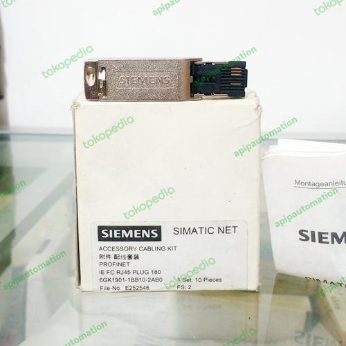 Jual 6GK1901-1BB10-2AB0 SIEMENS PROFINET FC RJ45 PLUG 180 - Kab ...