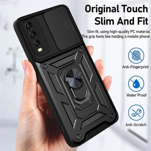 Jual Vivo Y20 Y20S Y20i Case ARMOR SLIDE CAMERA PROTECTION Casing Vivo ...