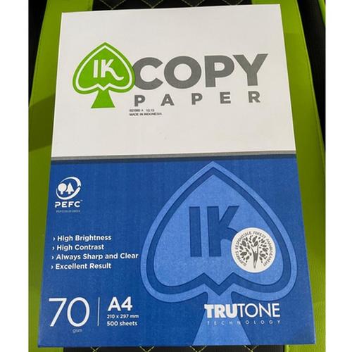 Jual KERTAS HVS A4 70 GRAM IK PAPER/IK COPY PAPER SUPER MURAH/ 1 Rim ...