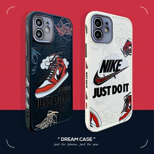 Jual Case iPhone Nike Air Jordan Flat Edge iPhone 13 13 Pro 13 Pro Max ...