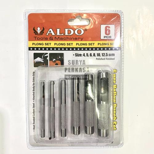 Jual HOLLOW PUNCH / ALAT PEMBUAT LUBANG / PLONG SET ALDO ISI 6 PCS ...