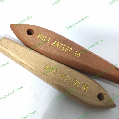Jual Pisau Palet Bali Artist Wooden pallete paint art pallet kayu lukis ...