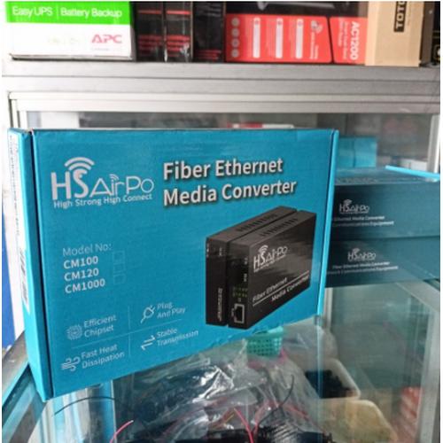 Jual Media Converter HS Airpro CM1000 Fiber Ethernet - Kota Denpasar ...