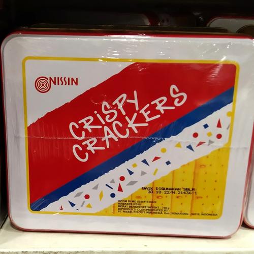 Jual Nissin Crispy Crackers - biskuit keju 750gr - Jakarta Utara ...