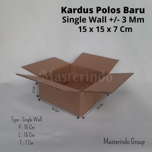 Jual Kardus | Box | Karton Polos 15x15x7 Cm - Kota Tangerang ...