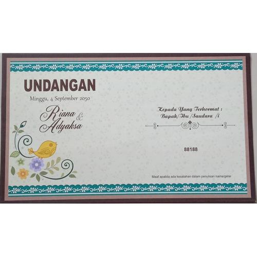 Jual Blangko Undangan Pernikahan ERA BARU / ERBA 88188 COVER Harga ...