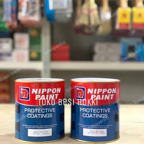 Jual Cat Meni Besi Protective coatings Nippon Paint (Merah dan Abu) 1kg - Abu-abu - Kota Medan ...