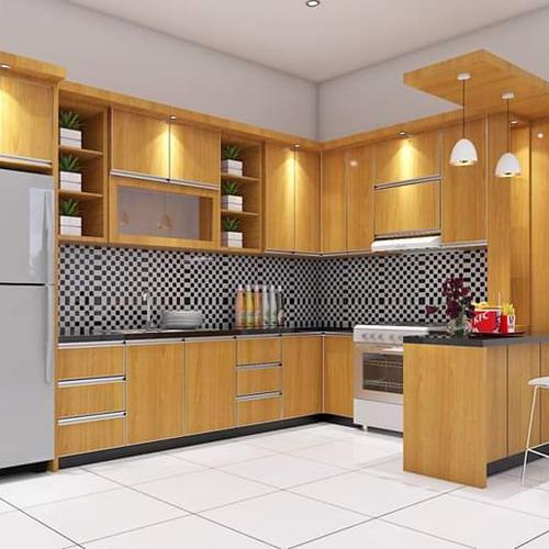 Jual PROMO Kitchen set HPL/Kitchen set minimalis/Lemari Dapur/Kitchen ...