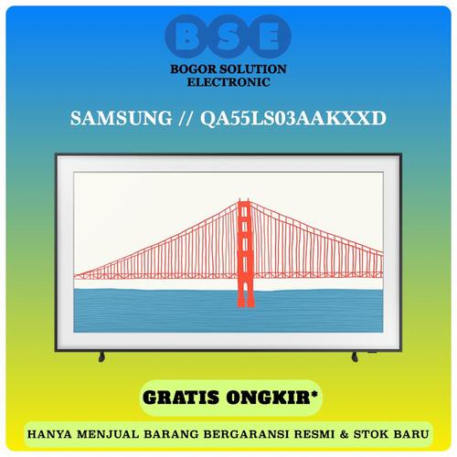 Promo SAMSUNG 55LS03A QA55LS03AAKXXD QLED The Frame 4K Smart TV 55 Inch ...