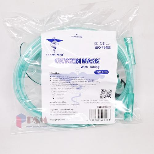 Jual Maxiflow Masker O2 Oksigen Dewasa Besmed / Sungkup Oxygen Onemed ...