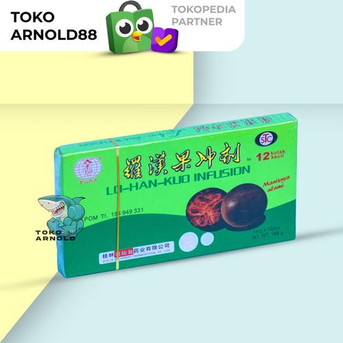 Jual Lohankui Infusion / Lo Han Kuo obat panas dalam dan tenggorokan ...