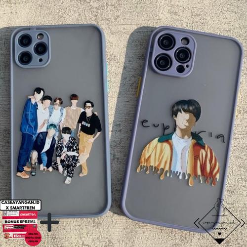 Jual BTS CASE Hybrid Iphone 6 7 8 SE 2020 Plus X XR 11 12 PRO MAX ...