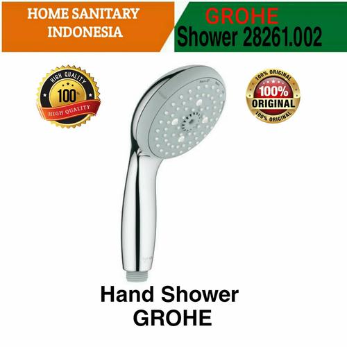 Promo GROHE 28261.002 hand shower mandi kepala head Shower ORIGINAL ...