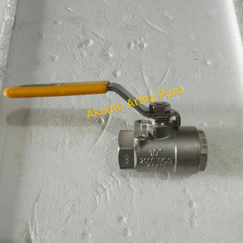 Jual Ball Valve 1/2" FNPT - PARKER 2000 WOG - Jakarta Pusat - Akuato ...