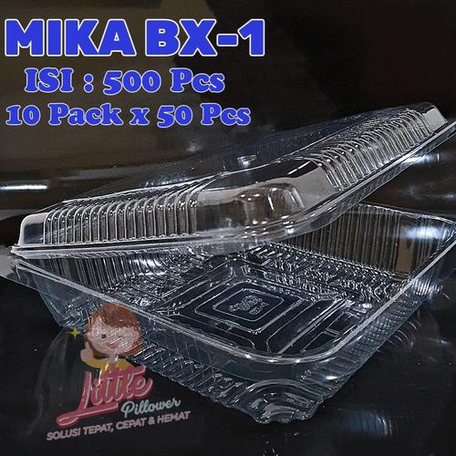 Jual Mika Bx1 - Mika Kue - Tempat Roti - Tray Kue Besar Bening ...