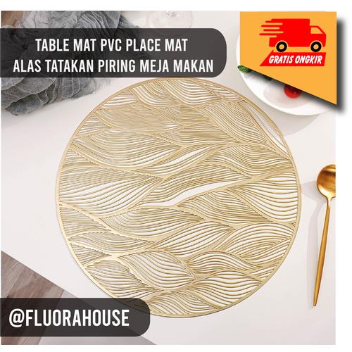 Jual Table Mat PVC Place Mat Alas Tatakan Piring Meja Makan #1 - 2 Rose ...