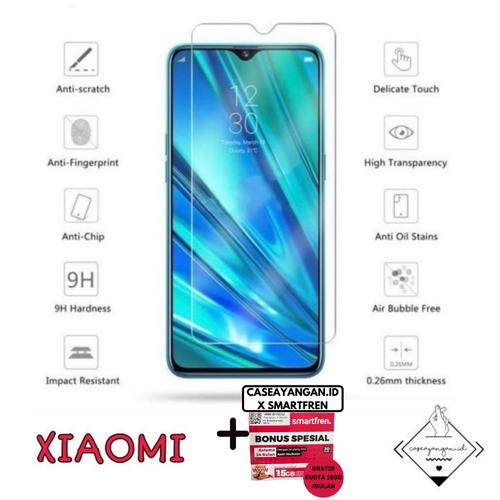 Promo 9H Tempered Glass Screen Protector XIAOMI REDMI NOTE 9 9S Anti ...