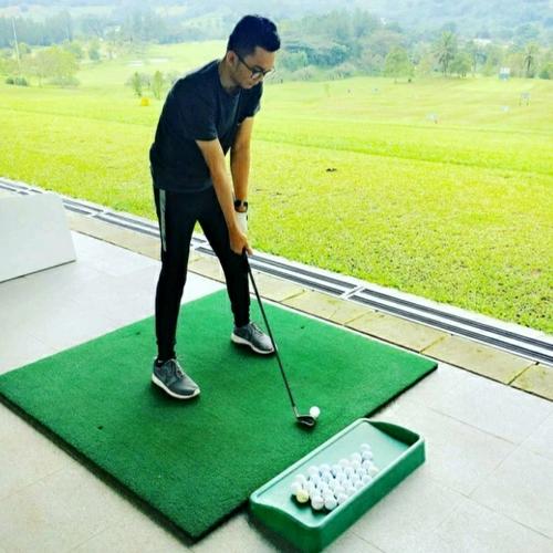 Jual Karpet Driving Mat Golf Hitting Mat Golf 100x100 cm new premium ...