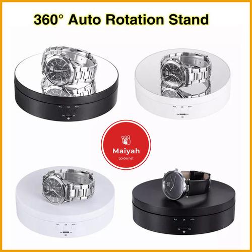 Jual Stand Display Meja Putar Fotografi Foto Video berputar otomatis ...