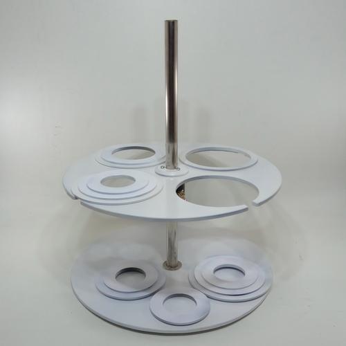 Jual RAK CORONG PISAH 2000mL| SEPARATORY FUNNEL RACK 4 Places. PROTIRTA ...