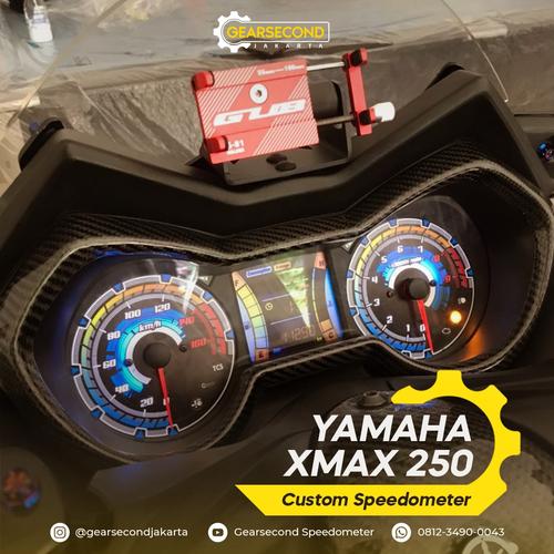 Jual PANEL SPEEDOMETER CUSTOM XMAX 250 - GEARSECOND JAKARTA - Stiker ...