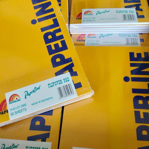 Jual Promo Blocknote A5 50 lembar Paperline/pack isi 5 Buku - Jakarta ...