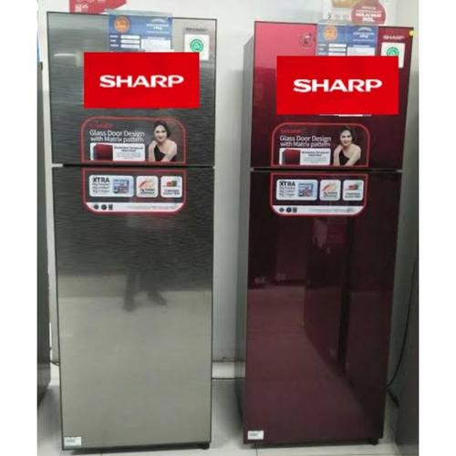 Jual KULKAS SHARP SJ 246 XG LEMARI ES 2 PINTU SJ246XG SJ 246XG GLASS - Kota Batam - Batam ...