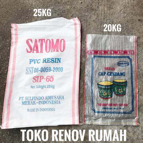 Jual karung bekas/ karung puing/ karung tanah/ karung kosong plastik ...