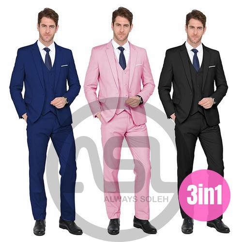 Jual Setelan jas pria 3 in 1/Setelan jas pria/Setelan jas pria formal ...