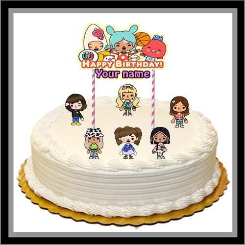 Jual Custom Topper Hiasan Kue Ulang Tahun Toca life - Kota Tangerang ...
