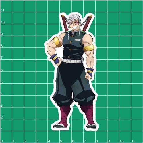 Jual Sticker - Stiker Kimetsu No Yaiba -Demon Slayer- Hashira - TENGEN ...
