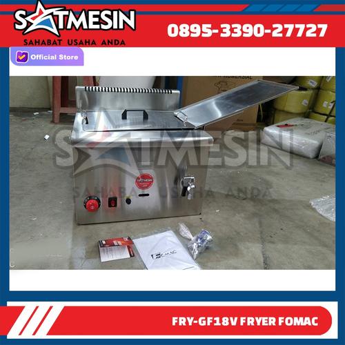 Promo Penggorengan Nuget dan Kentang Gas Deep Fryer Fomac FRY-GF18V ...