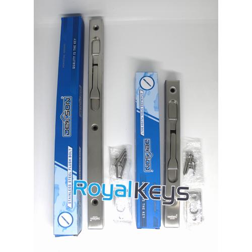 Jual Flush Bolt Dekson Dekkson FB 040 8" + 24" Inch Grendel Slot Pintu ...