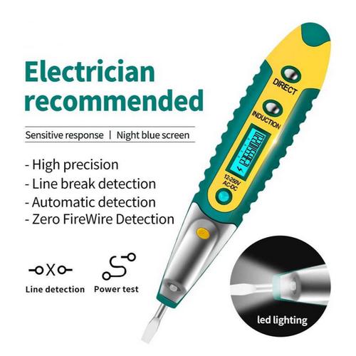 Jual Tespen Deteksi Otomatis Alat Uji Pengecek Arus Listrik Kabel ...