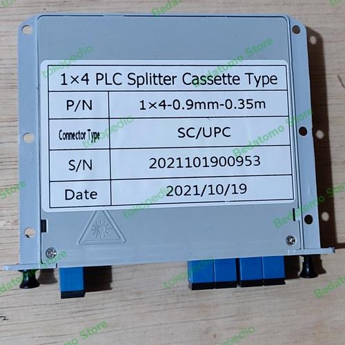 Jual Box Splitter 1:4 SC UPC | Splitter Box 1x4 Lengkap Splitter ...
