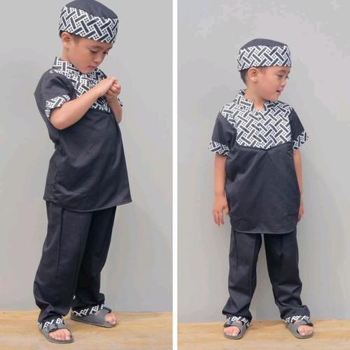 Jual SETELAN ANAK BAJU KOKO LIS BATIK UNTUK ANAK LAKI UMUR 1-5 TAHUN ...
