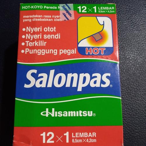 Jual Salonpas koyo - 1 box (10 sachets @ 12 lembar) - Merah - Jakarta ...