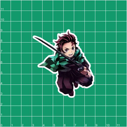 Jual Sticker - Stiker Kimetsu No Yaiba -Demon Slayer- Tanjiro Kamado ...