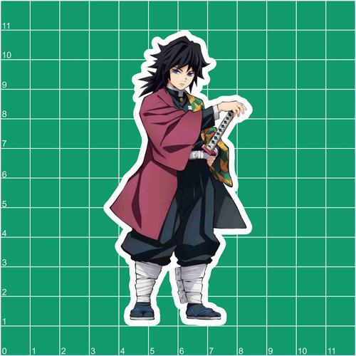 Jual Sticker - Stiker Kimetsu No Yaiba -Demon Slayer- Hashira - GIYU ...