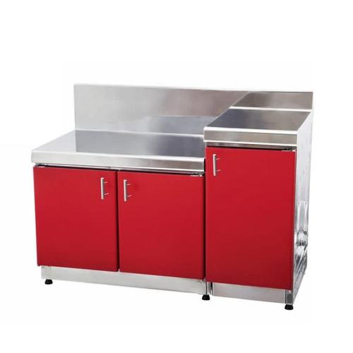 Jual kitchen set royal lemari dapur meja rak kompor stainless tabung ...