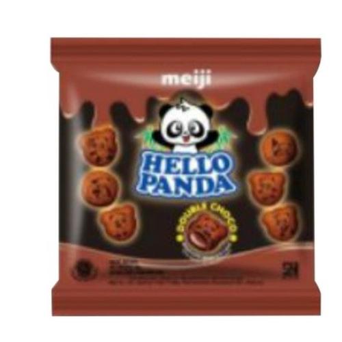 Jual MEIJI HELLO PANDA 10 GRAM DOUBLE CHOCO RENCENG SACHET SNACK ...