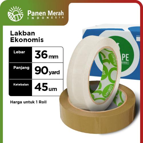 Jual Lakban Cortape 45um x 36mm x 90y | Lakban Isolasi Solatip Murah ...