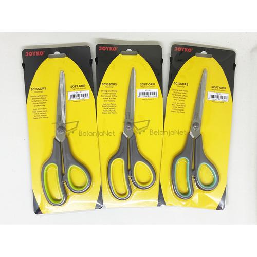 Jual Gunting | Scissors Soft Grip Ukuran Besar Joyko SC-19 - Jakarta ...