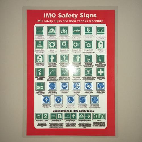 Jual 331536 IMO SAFETY SIGNS (POSTER) 480x330MM - Kota Depok - IMO ...