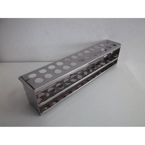 Jual Rak Tabung Reaksi Stainless Steel 24 lubang / Rak Test Tube ...