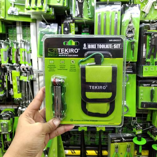 Jual TEKIRO KUNCI L LIPAT SET 6 PCS BIKE TOOL KIT SET TEKIRO - Jakarta ...