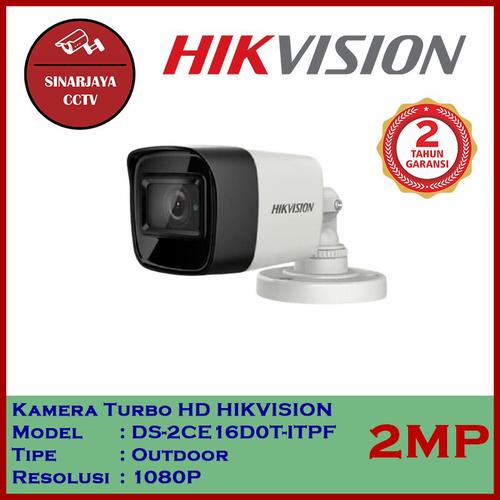 Jual CAMERA CCTV OUTDOR HIKVISION DS-2CE16DOT-ITPF 2MP - Jakarta Barat - sinarjaya cctv | Tokopedia